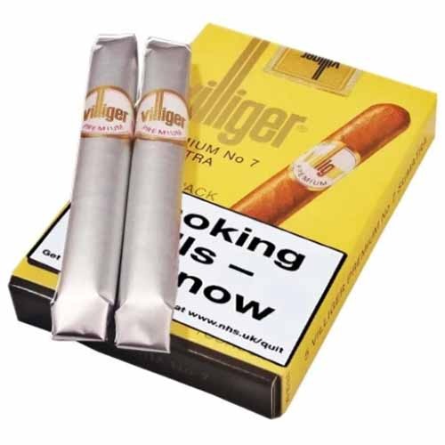 Villiger Premium No.7 Cigars – Pack of 5 – Shave & Coster